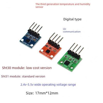 Sht30 Sht31 Sht35温湿度传感器模块I2C通信数字Dis宽电压