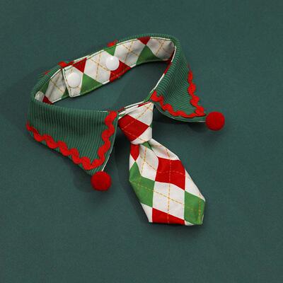 Halloween Tie Pet Christmas Collar Bow Tie Bib Dog Scarf Tie