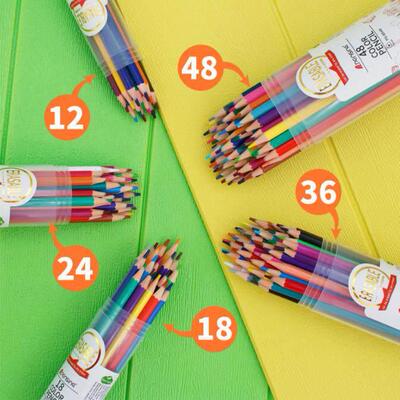 water soluble 48 36 color colored pencil 彩铅children