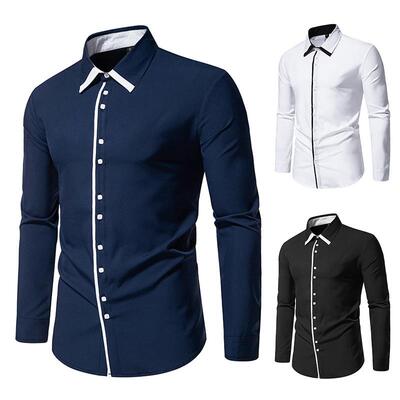 Men's long sleeved shirt, men's outerwear, top