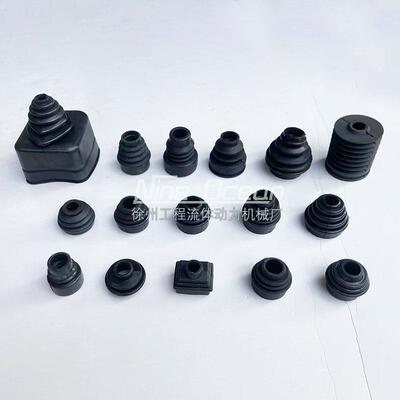 零售防尘罩手柄液压配件ZT ZS118 ZD 多路阀换档把手胶皮套装载机