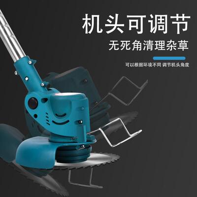 哇】锂电大功率电动VXE割草机多【绿功能家用化修哦剪机便携除草
