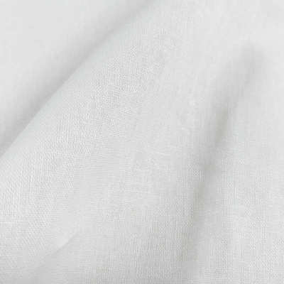 2114S亚麻棉半漂布 数码印花胚 麻棉混纺面料麻布春夏女装布料现