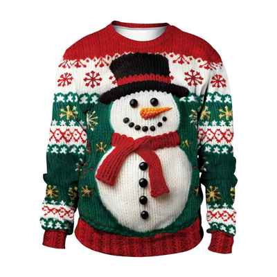 Ugly Christmas Sweater Santa Claus clothes hoodie圣诞节2023