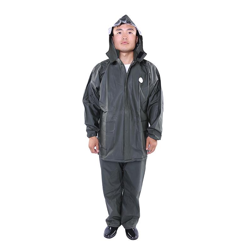 致富郎雨衣 分体带帽雨衣套装 登山攀爬外卖雨衣雨裤防水套服