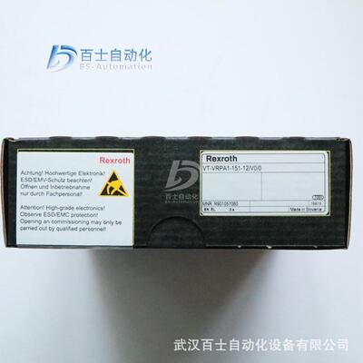 德国Rexroth力士乐电子单元放大器R900222455 VT12304-20