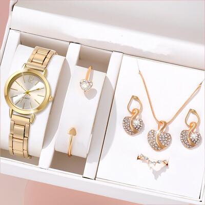 Women's watch Watch Quartz watch bracelet accessory set