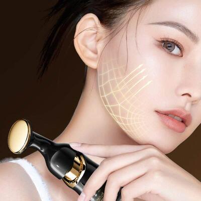 3 In 1 Face Massager Neck Facial Eye Massage Introducer Micr