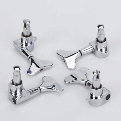 4 Pcs Electric Bass Tuners Guitar Tuning Keys for Pegs