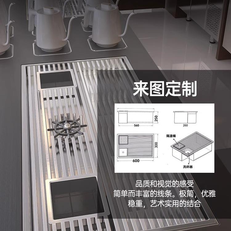 乐创商用酒吧餐吧冷藏冷冻工作台全套设备新中式茶饮奶茶店操作台