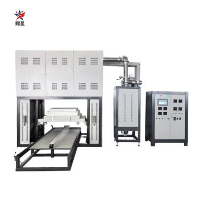 1700度高温钟罩炉升降式陶瓷烧结炉砂轮结合剂钟罩窑炉排胶脱脂