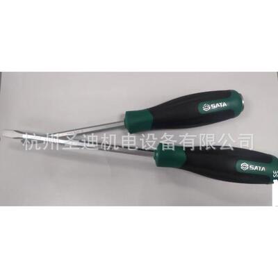 SATA世达工具 T系列一字形穿心螺丝批 6*100mm 61603