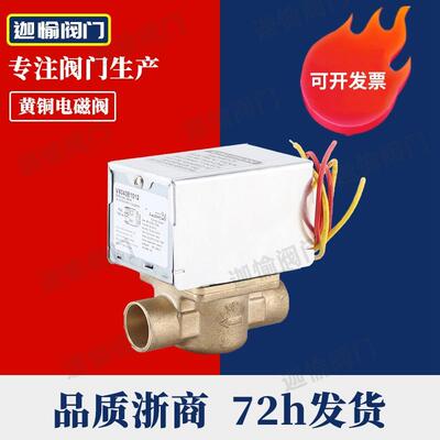 8043E1012黄铜电磁阀 直动式二通电磁阀zone vlve 24V