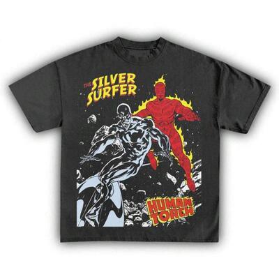 D 17104 Graphic print women's casual tee 印花女士休闲 T 恤