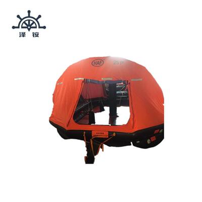 KHZ-10内河船用自扶正救生筏 人抛投式筏 人筏其他器材其他救生器