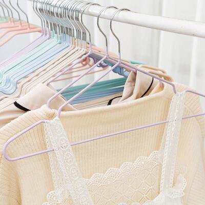 40 Pcs/Lot plastic Clothes Hangers Dress Coats Hanger holder