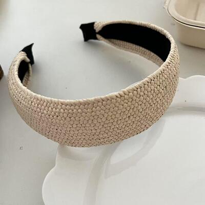 绝美发箍女日常外戴加宽高颅顶遮发缝头箍洗脸发带秋冬遮白发发捆