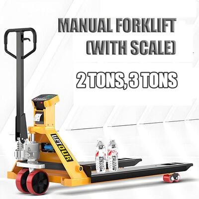 电子秤叉车Electronic Scale Forklift Pallet Jack电动叉车