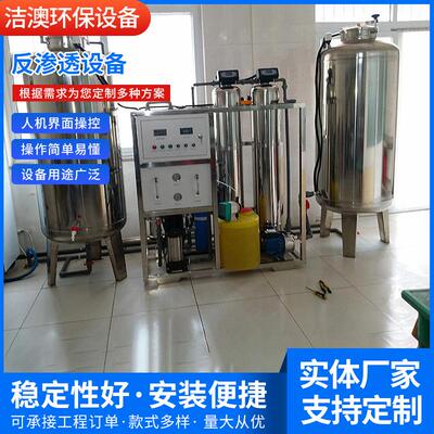 厂家全自动纯净水设备500L/H1000L/H250L/H