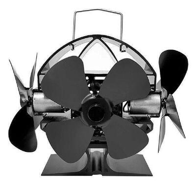 1000-1600rpm Wind Speed Quiet Fireplace Fan Reliable