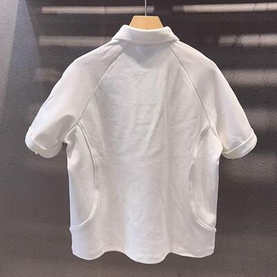 Madness Mdns Clot设计感宽松POLO衫男短袖重磅300g透气休闲上衣