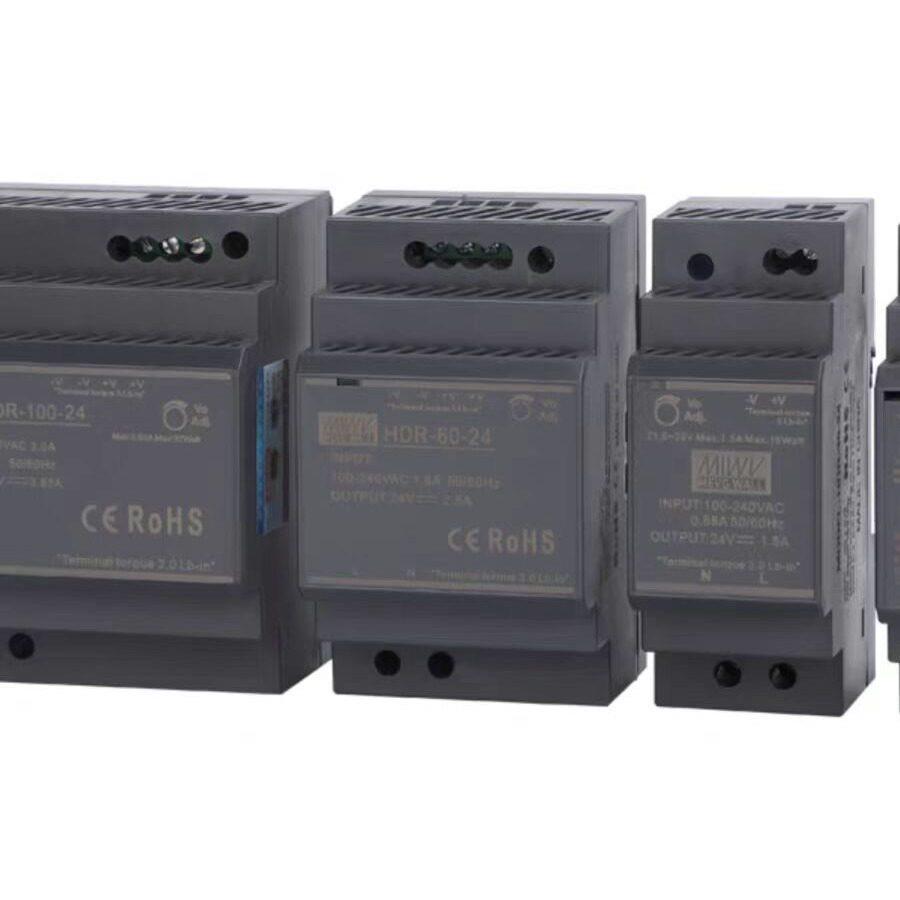 武汉明纬导轨开关电源直流变压器12V 24VLED电机足功率交直流