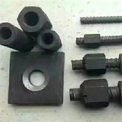 精轧专用螺纹钢连接螺母 连接器 六角螺母 套筒 M20 M25 M32锚杆