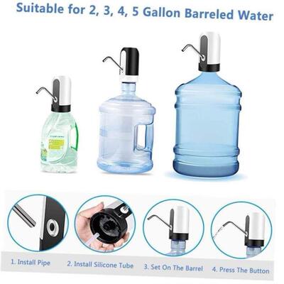 Electric Portable Water Dispenser Pump for 5 Gallon Bottle U