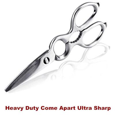 Kitchen Forged Scissors Shears Bone Cutting Come Apart