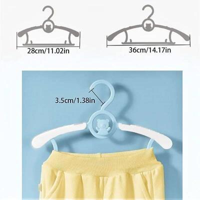 Baby Nursery Closet Hangers, Ultra-Thin Non-Slip Laundry Inf