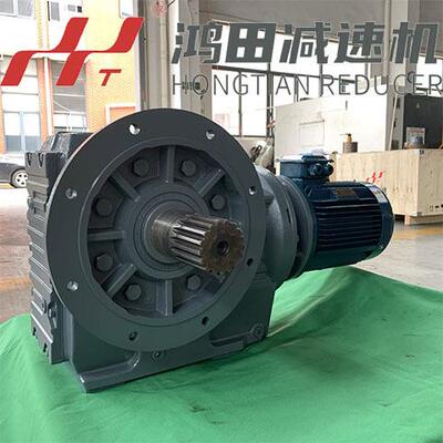 KF97-Y7.5-4P-42.40-M1-0°减速机K系列螺旋锥齿轮减速电机