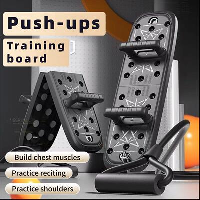 Push-up Board Set Portable Multifunctional Push-up Bar Folda