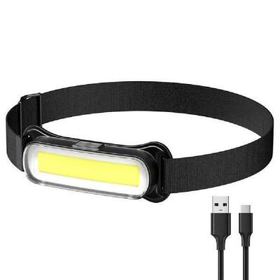 Rechargeable LED Headlamp 3 Modes Headlight Waterproof