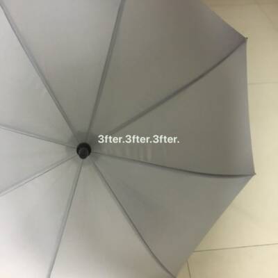 3fter 祇有我家有 灰灰的忧郁系 好看到不行ins男生女生长柄雨伞