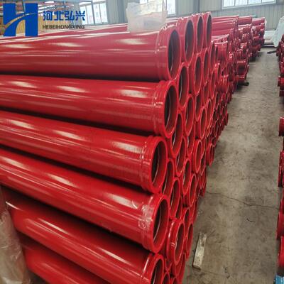 DN125*3000高压泵管无缝5个厚ST52烤漆泵管