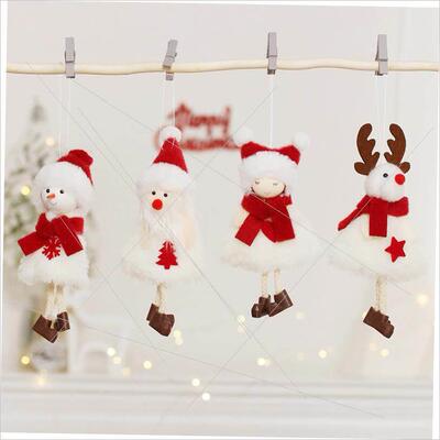 Christmas decorations Snowman doll Christmas tree pendant