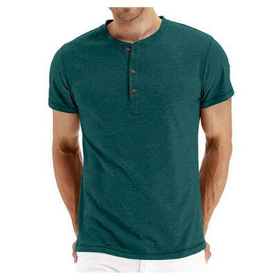 tshirts for men summer tops man t shirt 亨利领男短袖 T恤衫