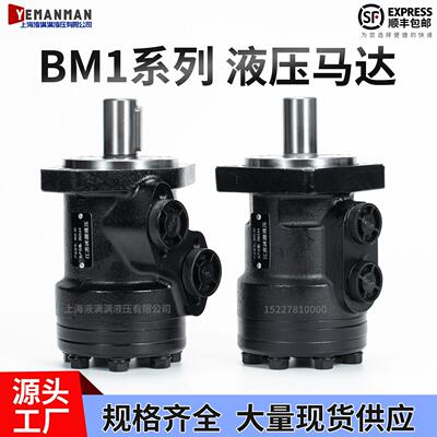 液压马达BM1注塑机模具马达大扭矩低转速摆线马达旋转马达160400