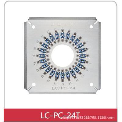 荣邦光纤四角研磨盘厂家四角加压光纤研磨盘LC/UPC-76头LC/UPC