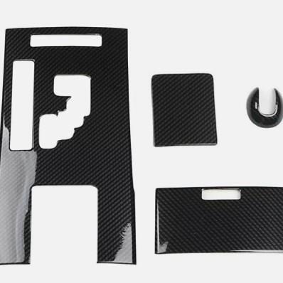 海外爆品 左驾06-11款IS250 IS300排档框4件套碳纤纹汽车改装配件