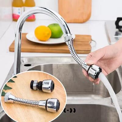 Universal faucet extender filter kitchen shower extension wa