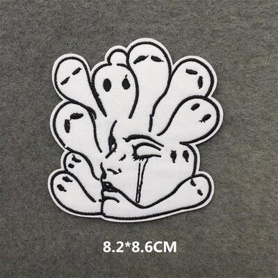 Embroidery Patch Ironing Applications Clothing Thermoadhesiv