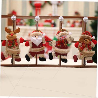 Christmas tree accessories small snowman deer pendant挂件