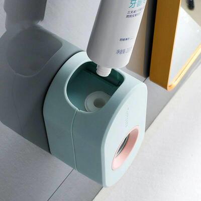 Automatic Toothpaste Dispenser Wall Mount Toothpaste Squeeze