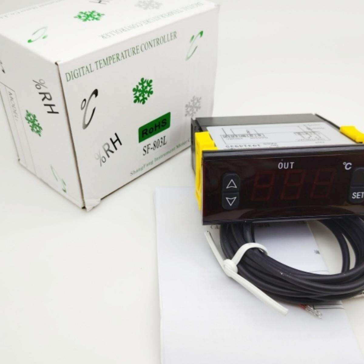 SF-803 SF-803L数字显示热水器温控器加热柜台温度控制器配件230V