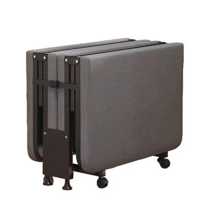 家用躺椅便携式室陪护床午休四睡折折公叠床办折XQD叠单人床午神