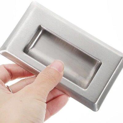 Stainless Steel Cabinet Door Handles Recessed Hidden Pulls