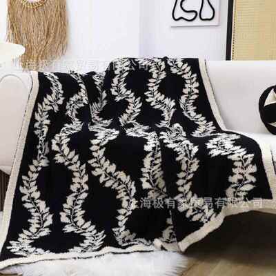 美休式复藤蔓闲毛毯四古季午办公室午睡毯休毯客厅沙发毯LLS盖毯