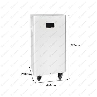 源头48V51.2V280嘉佰达JBD立式储能电池光储太阳能光伏系统15度电