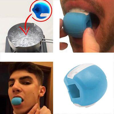 下颚训练器JawlineMe Fitness Balle下颌健身球硅胶嚼脸部塑形球